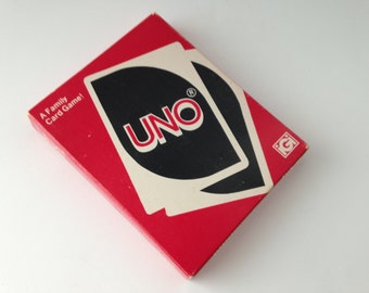 Vintage Uno Card Game from the 70s Excellent condition