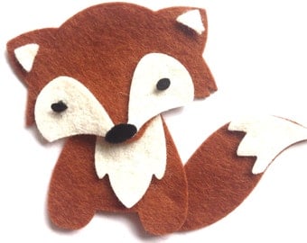 Popular items for felt fox on Etsy