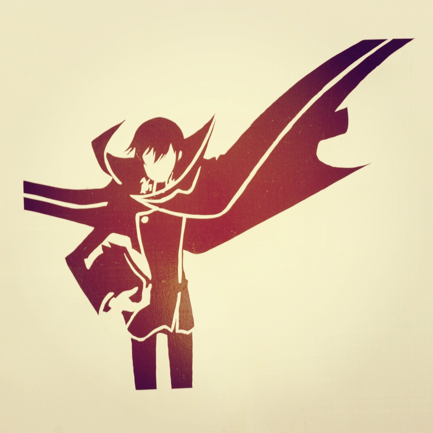 Code Geass Lelouch Anime Vinyl Decal Sticker by Usagineer on Etsy