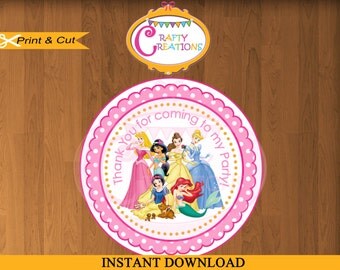 Princess label | Etsy