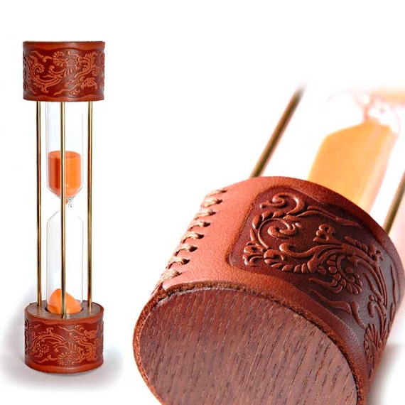 New Wooden Hourglass. Wood Hourglass. Wood Sandglass. Wooden