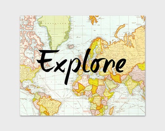 Popular items for explorer art on Etsy