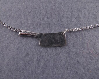 Cleaver necklace | Etsy