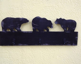 Bear coat rack | Etsy