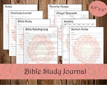 Popular items for bible study journal on Etsy