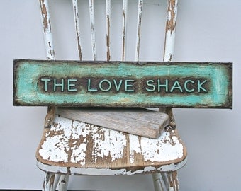 Love shack sign | Etsy