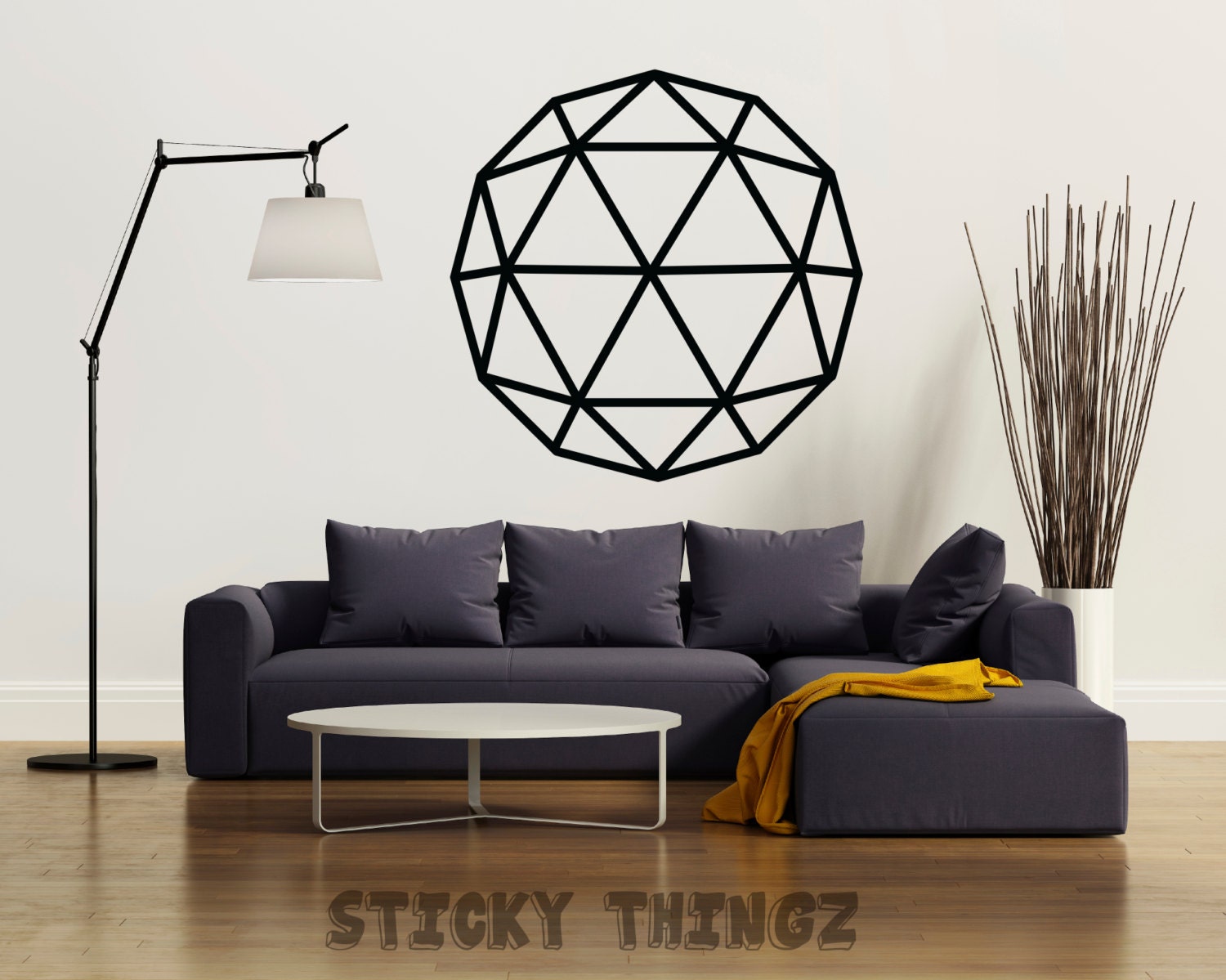Geometric Decal Geometric Sticker Geometric Sacred