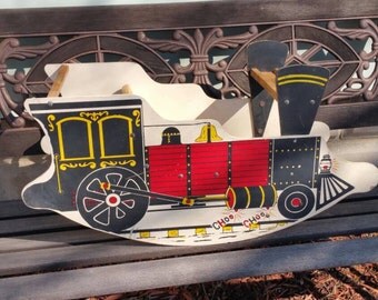 Popular items for train rocker on Etsy