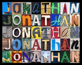 Jonathan name print | Etsy