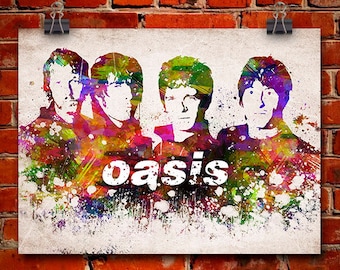 Oasis band | Etsy