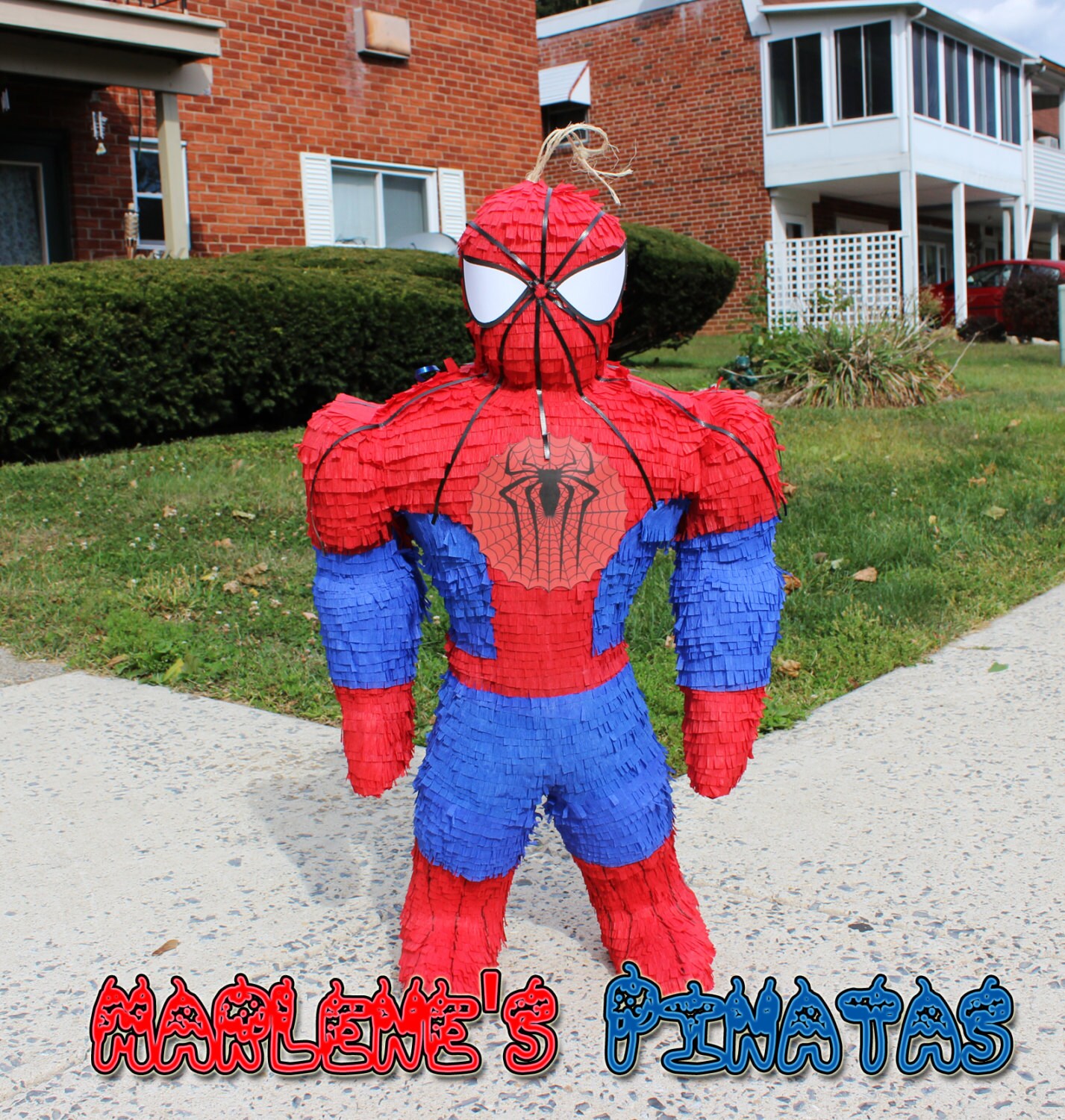 Spiderman piñata black or red