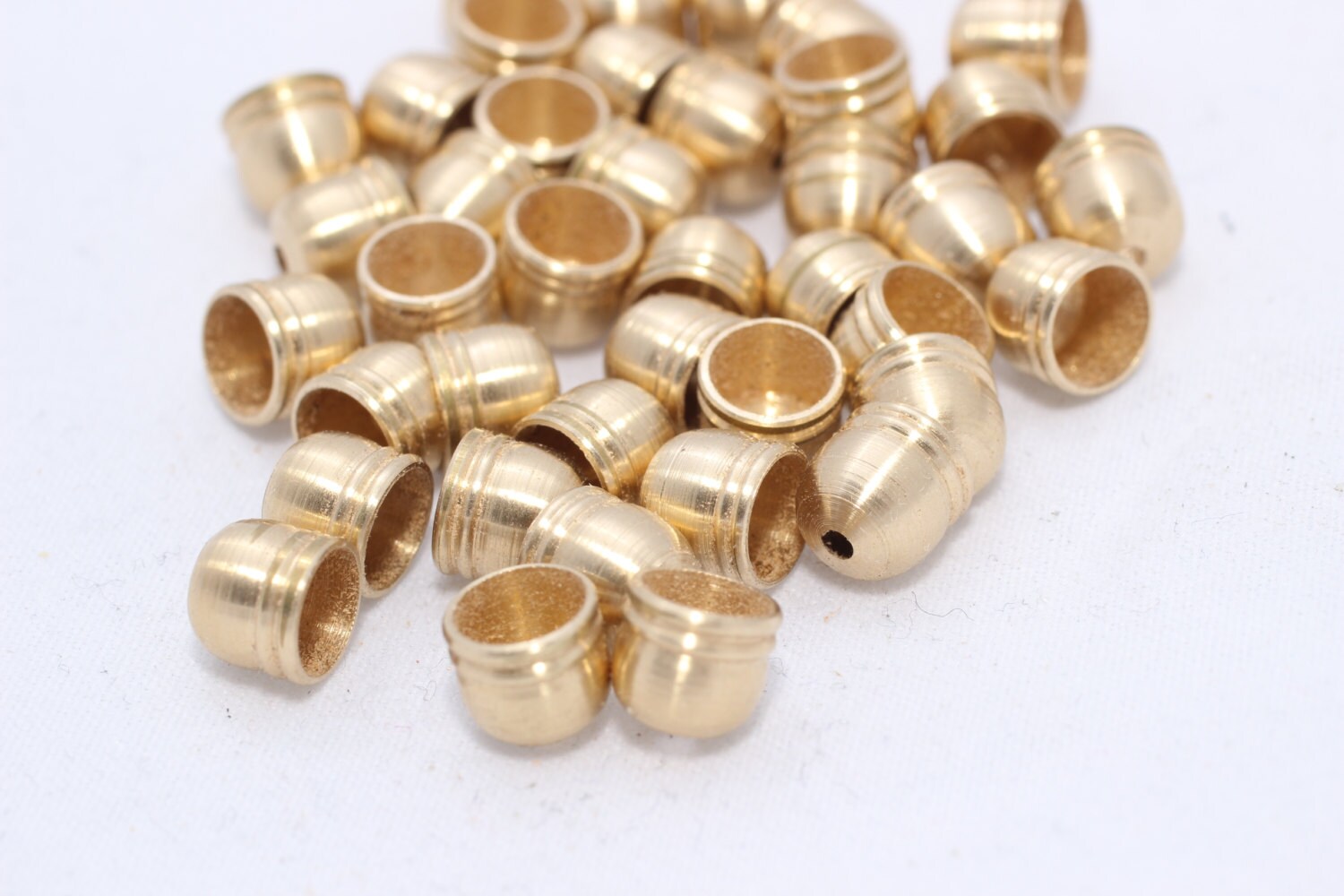 Brass End Caps For Jewelry Making at Patrick Drago blog
