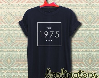 The 1975 shirt the 1975 band shirt t-shirt black J44