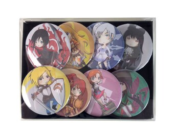 RWBY Button Set