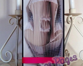 Book folding pattern for HOME with a HEART by PatternsForPages