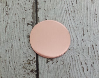 Popular items for copper discs on Etsy