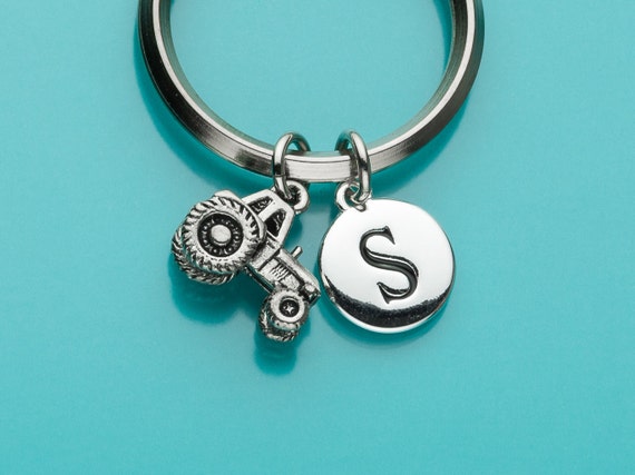 Tractor Keychain Tractor Key Ring Farm Equipment
