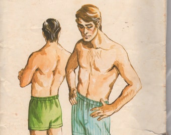 Simplicity 8958 80s Mens Womens Nightshirt Pattern by mbchills