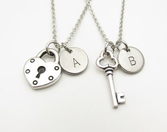 Lock necklace | Etsy