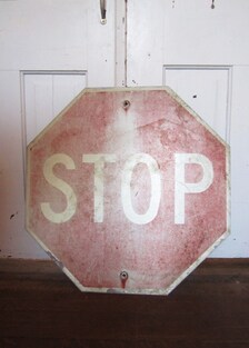 Popular items for vintage stop sign on Etsy