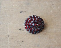 Popular items for bohemian garnet pin on Etsy