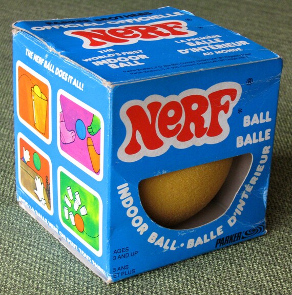 1970s Nerf Ball in Original Box