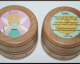 Tooth Fairy Box Tooth Fairy Container Tooth Fairy Case Pink