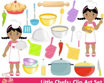 Pink Sock Monkeys Clip Art Set