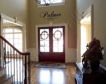 Popular items for last name wall art on Etsy