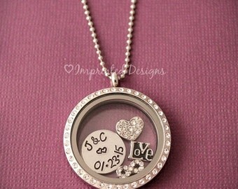 Popular items for couples locket on Etsy