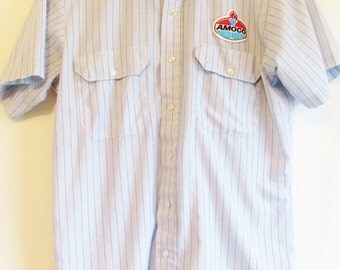 Vintage Striped Amoco Shirt