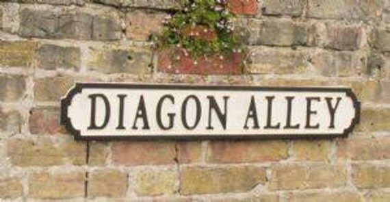 17 Diagon Alley Signs Harry Potter Party Wtih By