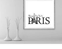 Popular items for always have paris on Etsy