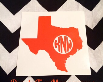 Popular items for texas monogram on Etsy