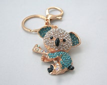 Popular items for koala keychain on Etsy