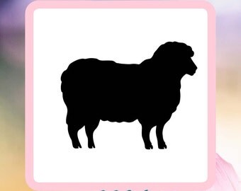 Sheep stencil | Etsy