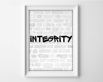 Popular items for integrity on Etsy