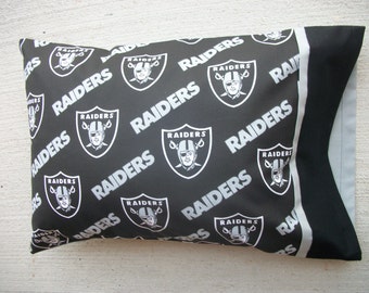 Personalized Oakland Raiders Standard Cotton Pillowcase