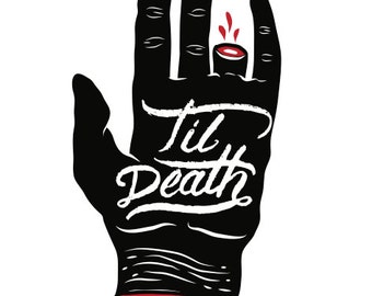 Items similar to Til Death on Etsy
