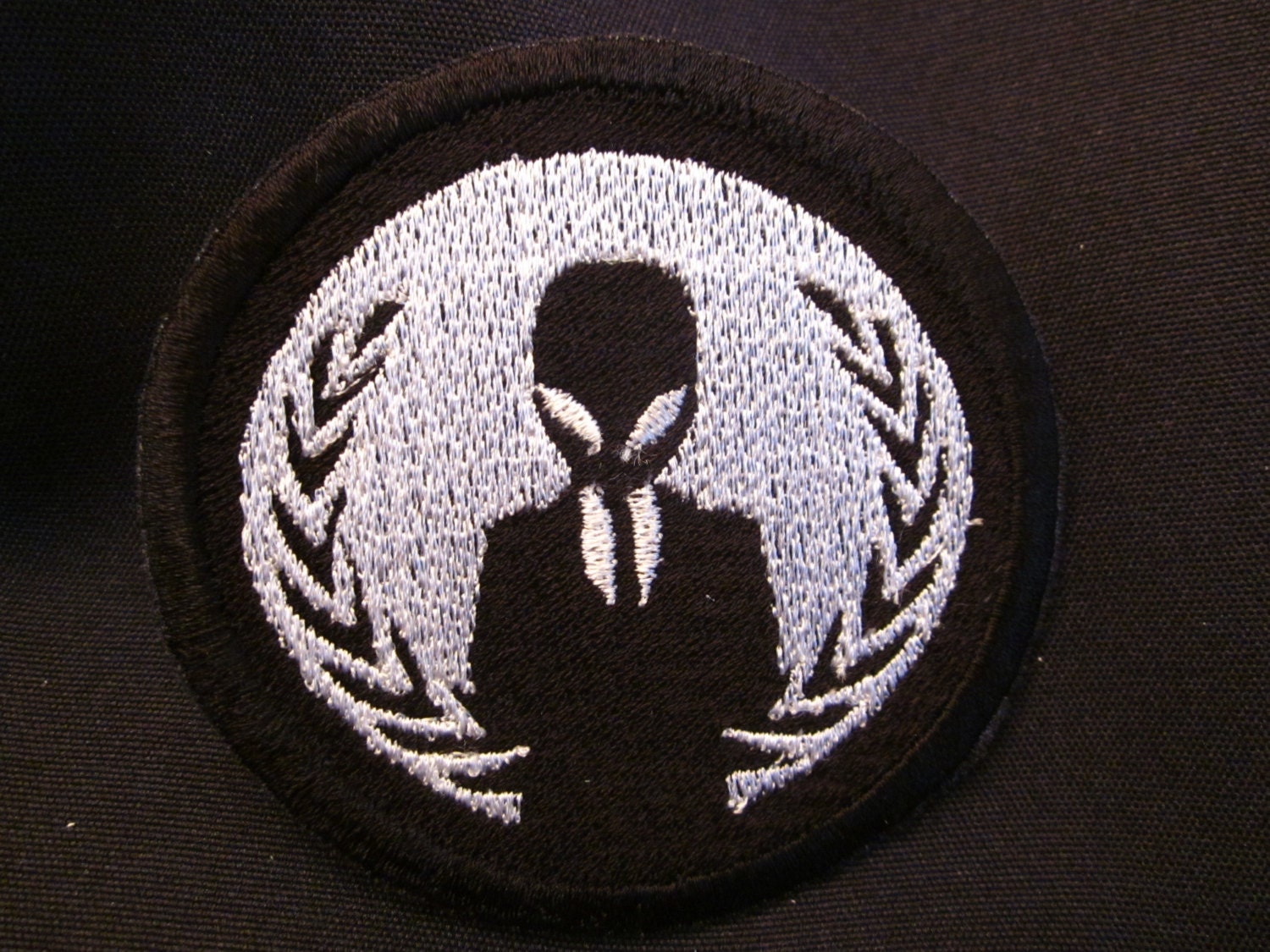 Alien patch iron on patch by BalkisBoutique on Etsy