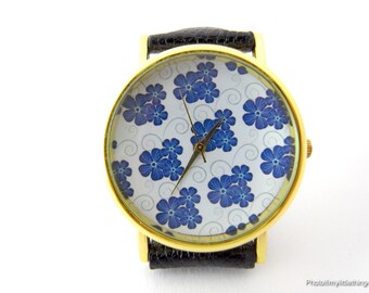 Floral watch | Etsy