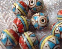 Popular items for peru ceramic beads on Etsy