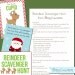 Printable Reindeer Scavenger Hunt PDF Instant Download