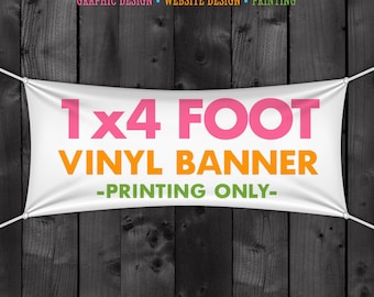 2x9 Foot Vinyl Banner for your Craft Show Booth