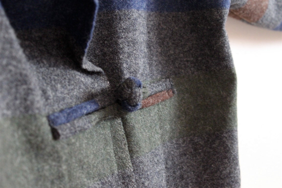 flap collar gray stripes wool jacket ready to wear