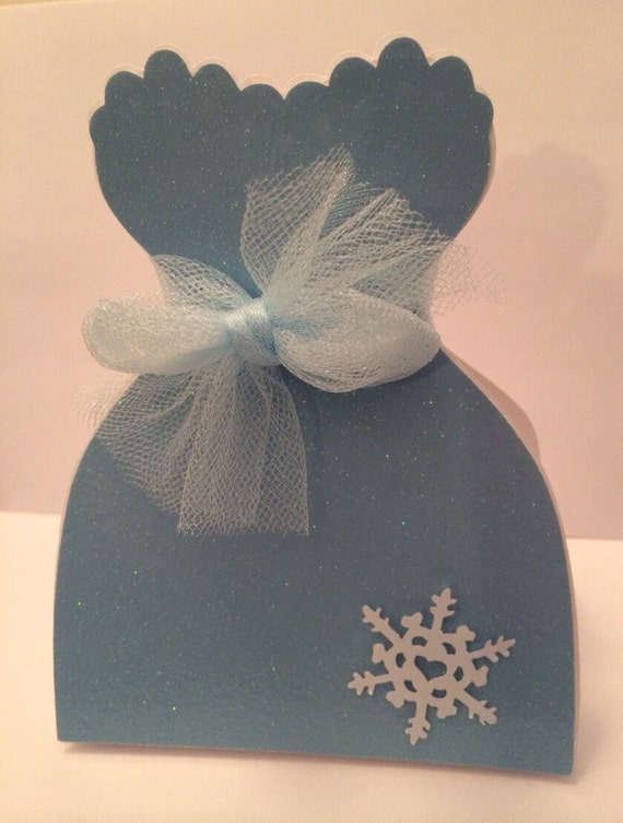 Items similar to Frozen Inspired Favor Boxes on Etsy