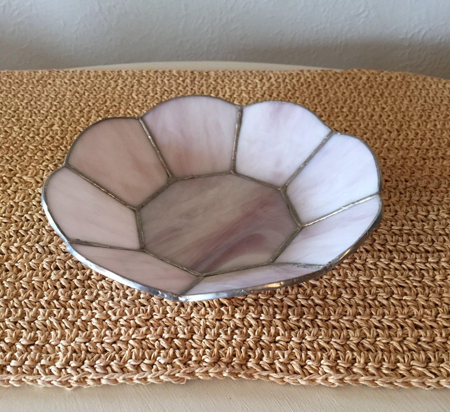 Pink Stained Glass Bowl – Haute Juice