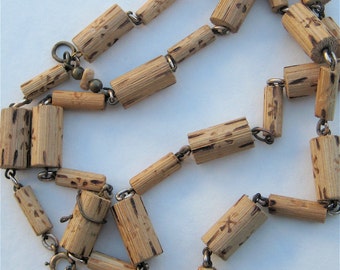 Popular items for bamboo necklace on Etsy
