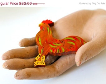 Popular items for chicken pin on Etsy