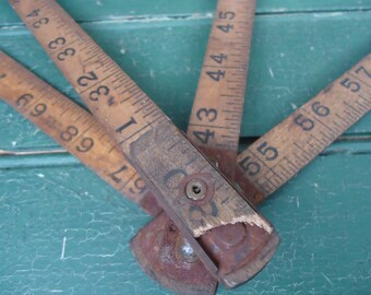 Popular items for vintage yard sticks on Etsy
